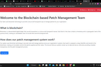 Block Chain based Patch Management System | Devpost