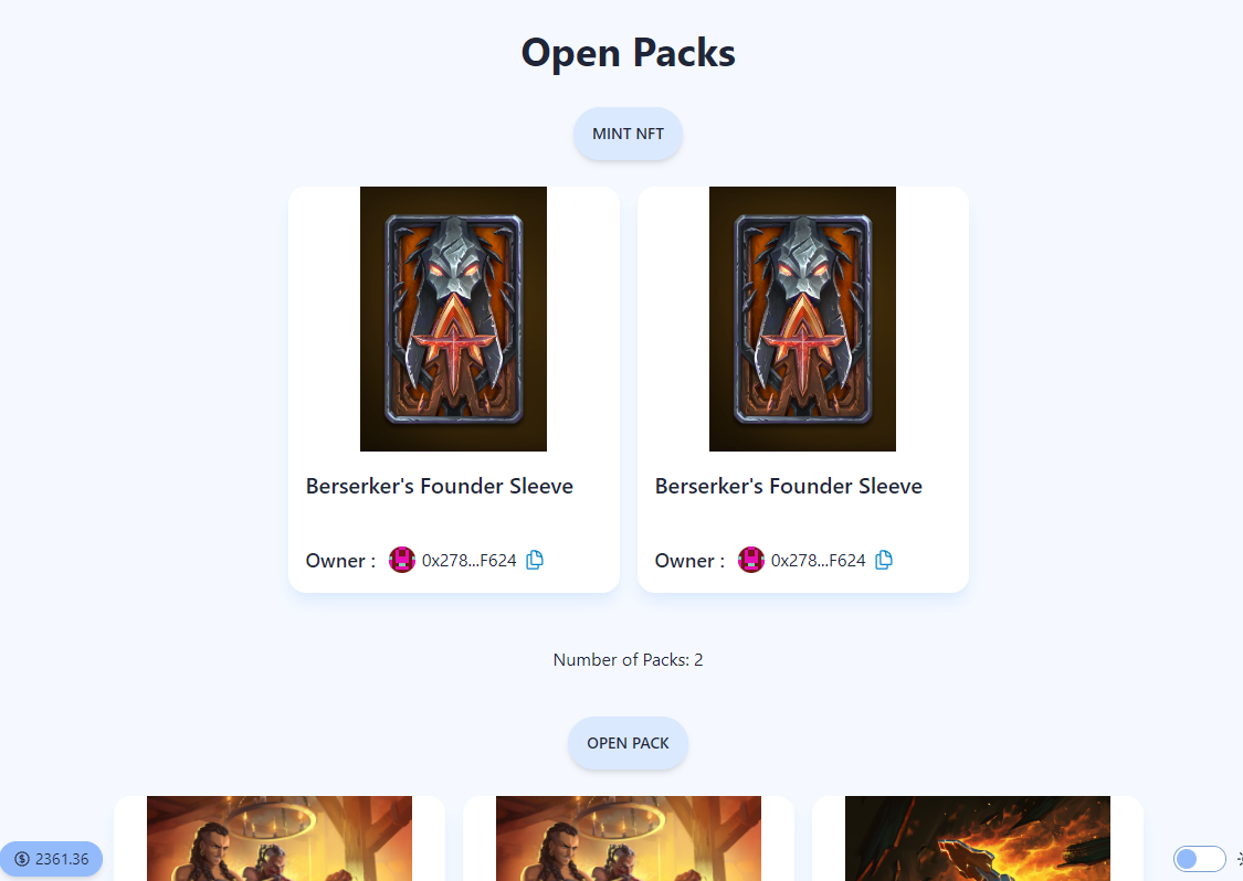 Aegir Tactics - Card Pack Opener | Devpost