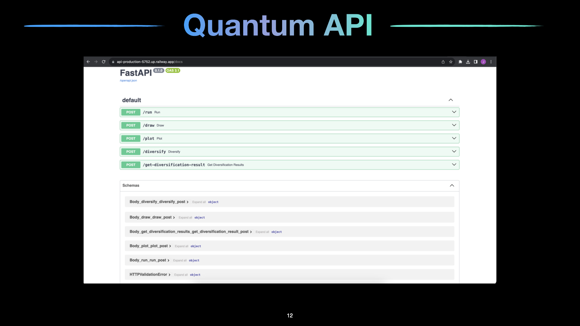 Quantum Hedge Fund | Devpost