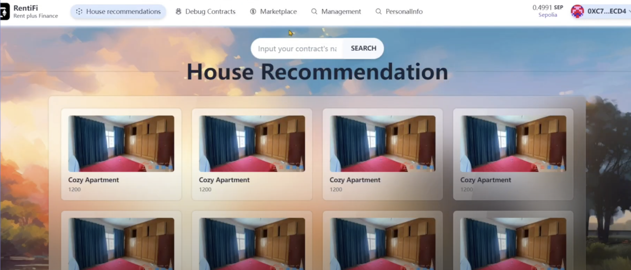 RentFi - One Stop House RWA Rental Financial Platform | Devpost