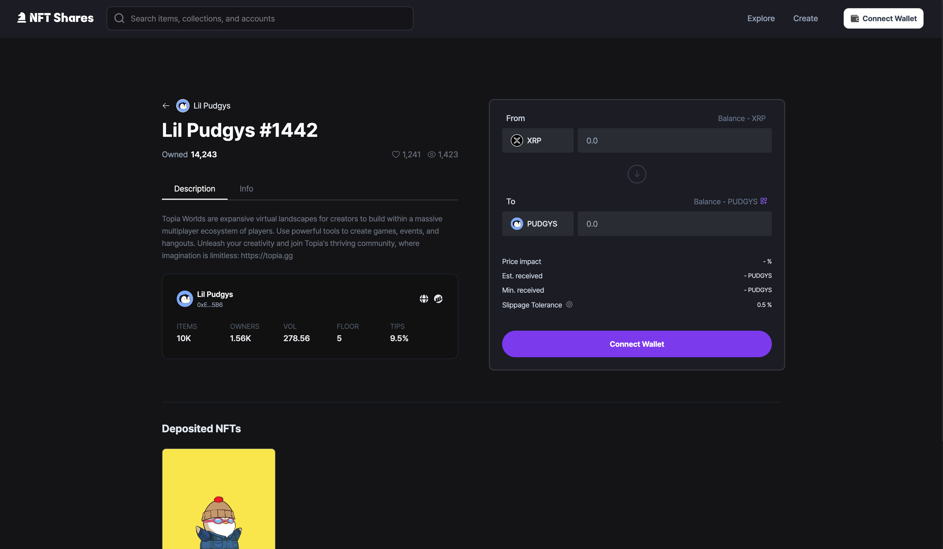 NFT Shares | Devpost