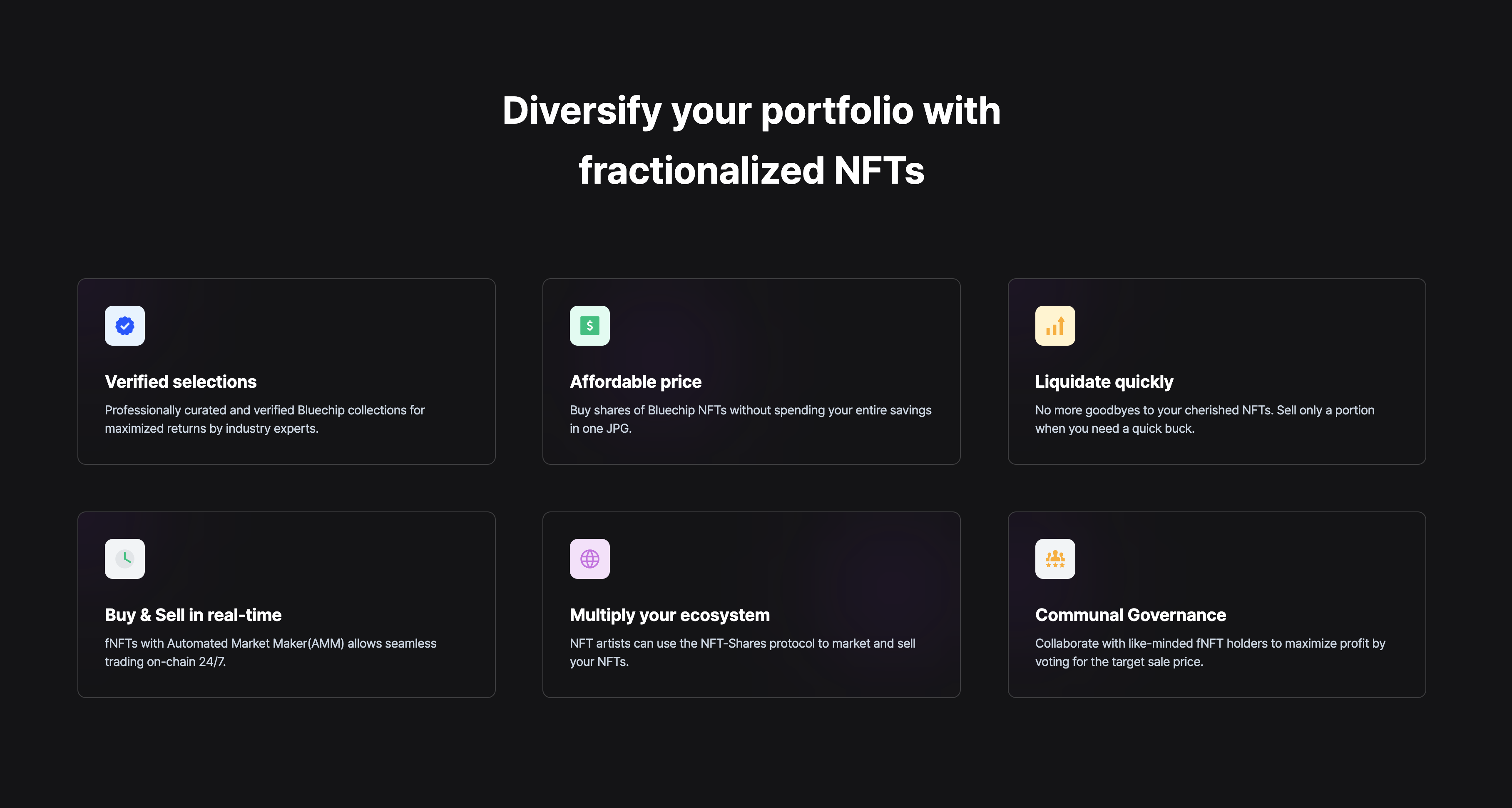NFT Shares | Devpost