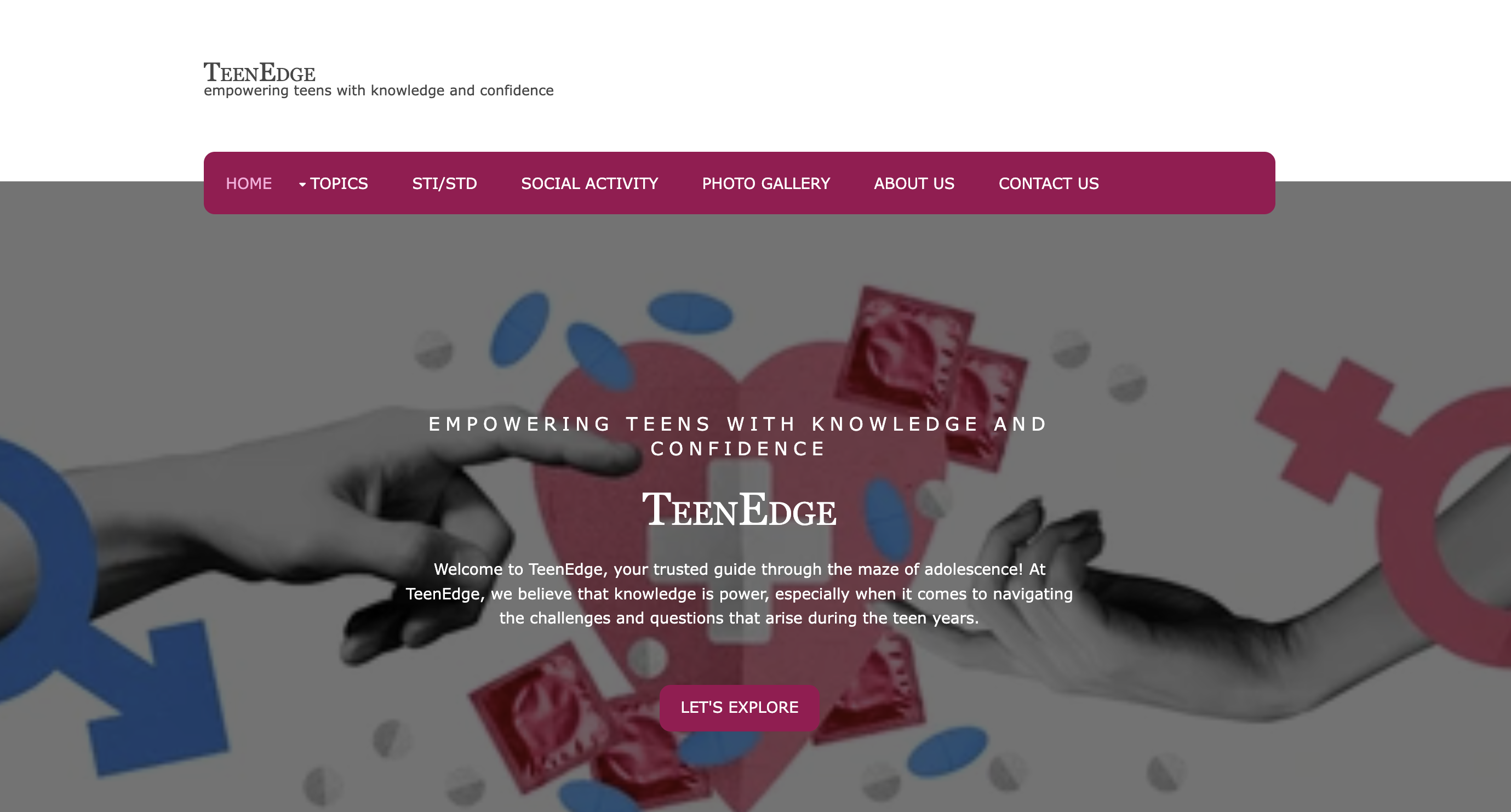 TeenEdge-empowering teens with knowledge and confidence | Devpost
