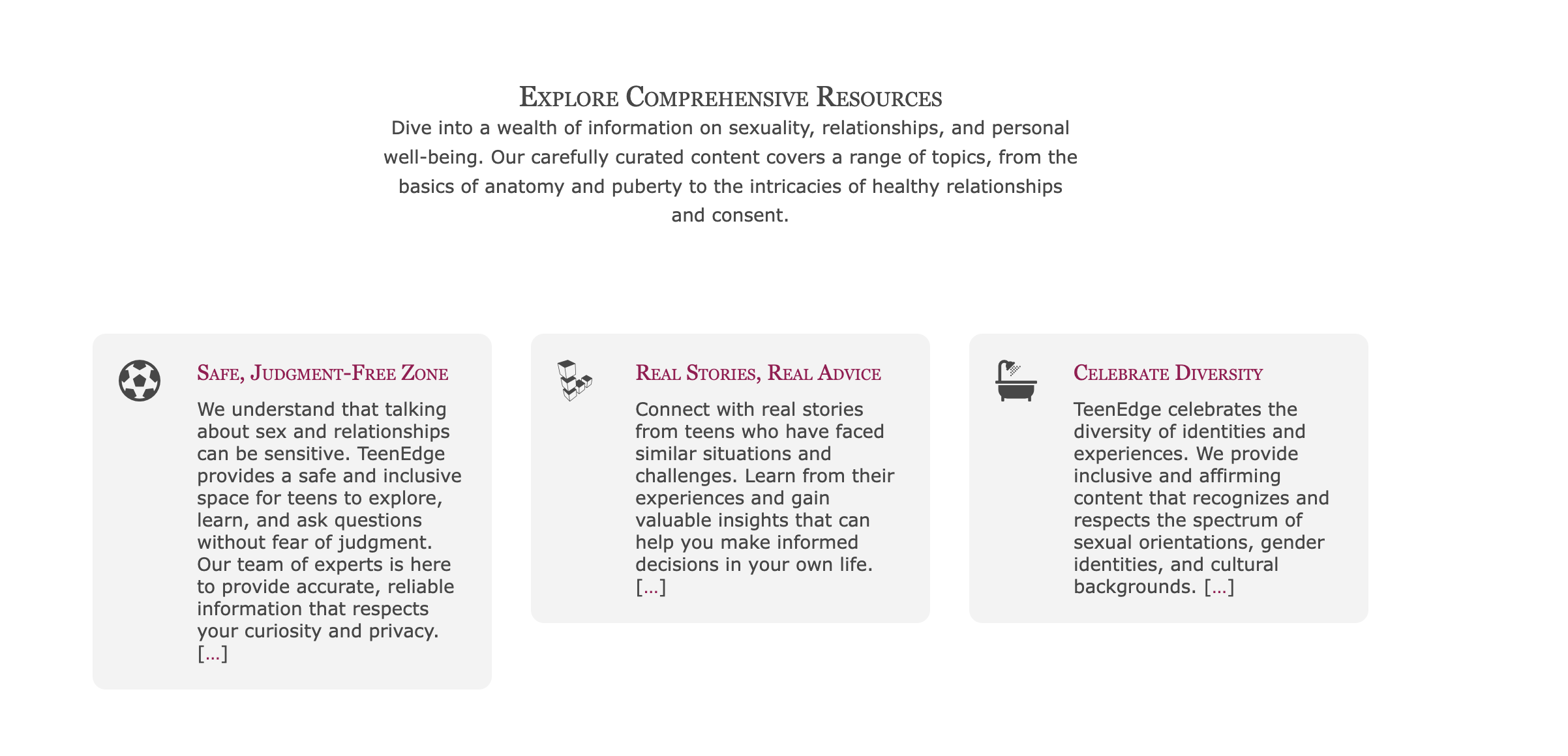 TeenEdge-empowering teens with knowledge and confidence | Devpost