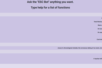 ESC Bot | Devpost