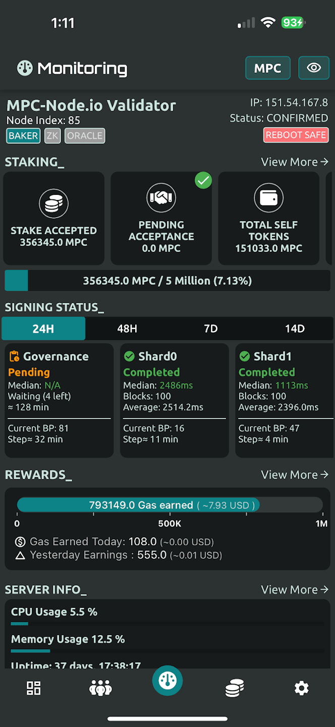 MPC Node Stats | Devpost