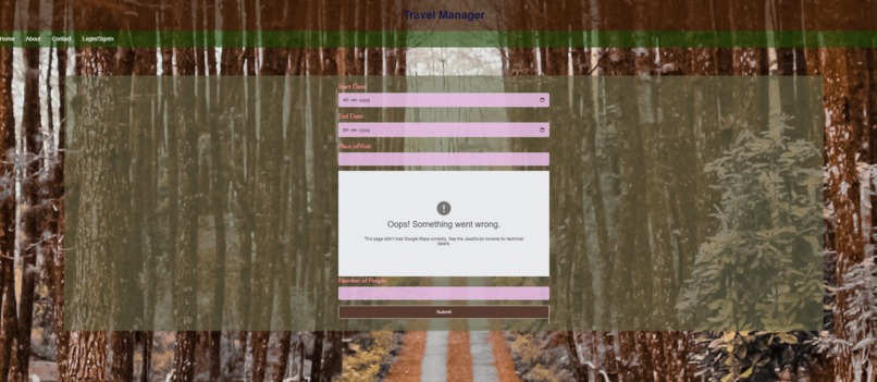 Travel-Manager | Devpost