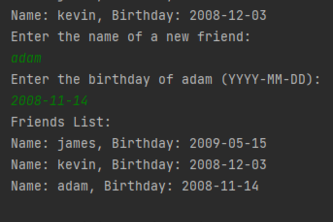 birthday tracker | Devpost