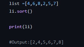 Write a Sorting Method | Devpost