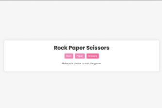 Build a Rock, Paper, Scissors Game | Devpost