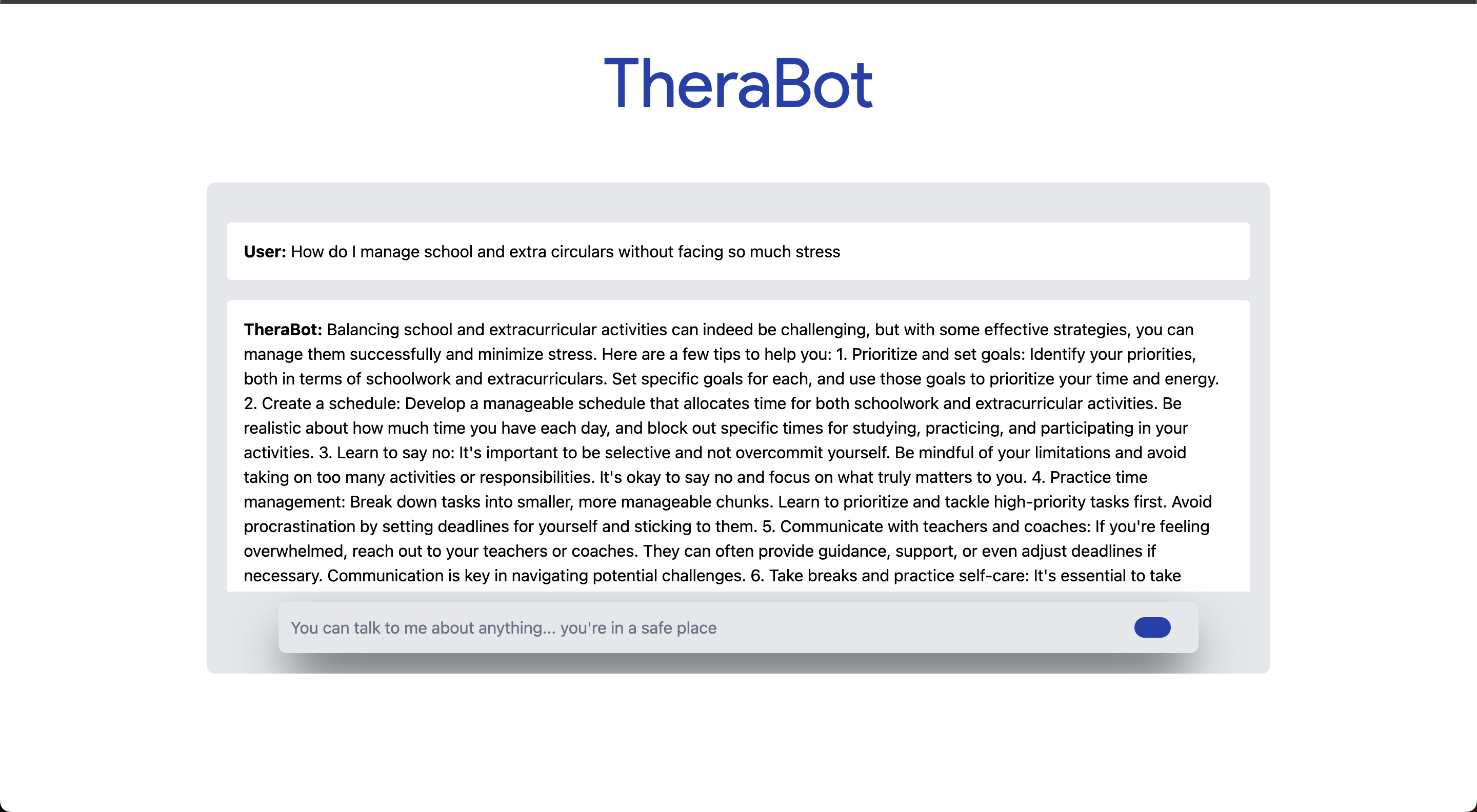 Therabot | Devpost