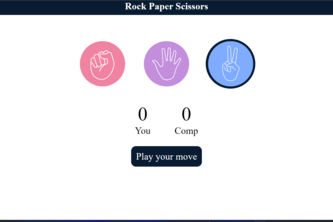 Rock-paper-scissor game | Devpost