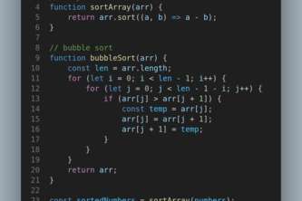 Sorting in JavaScript | Devpost