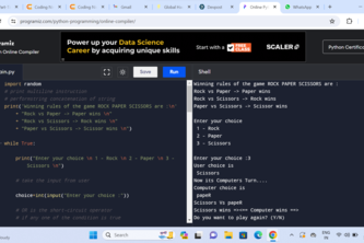 Rock-paper-scissors game | Devpost