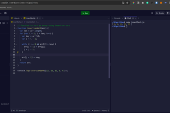 Insertion Sort Implementation | Devpost