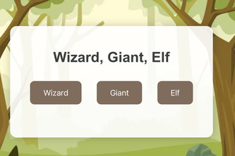 Wizards, Elfs, Giants (Rock, Paper, Scissors Reamagined) | Devpost