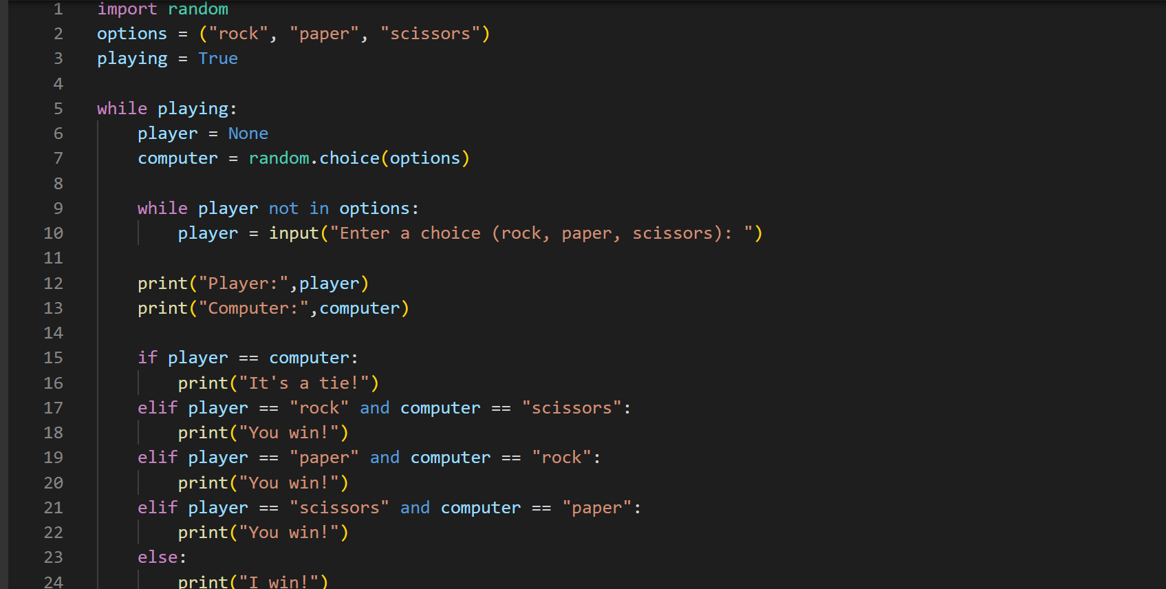 rock paper and scissor game | Devpost