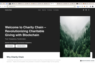 Charity Chain | Devpost