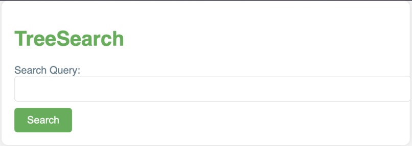 TreeSearch | Devpost