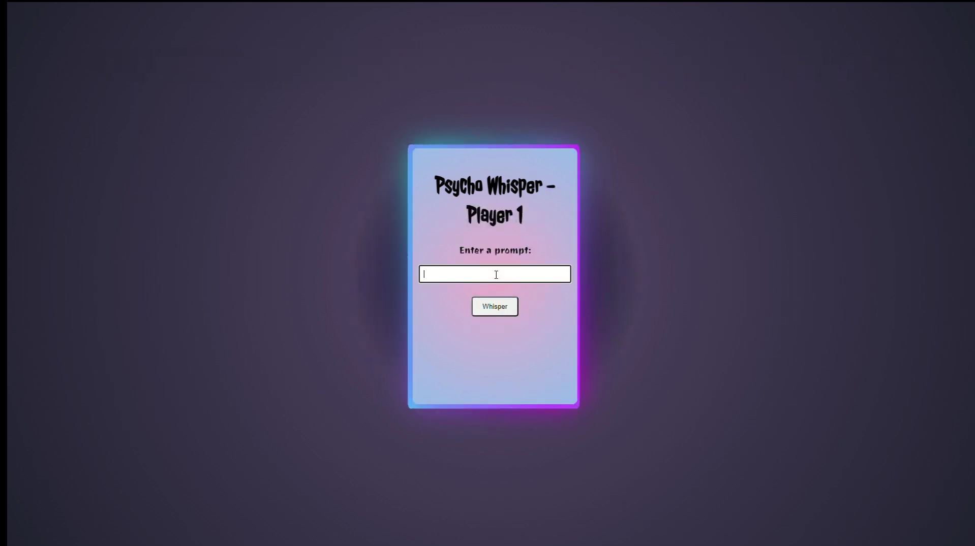 Psycho Whisper | Devpost