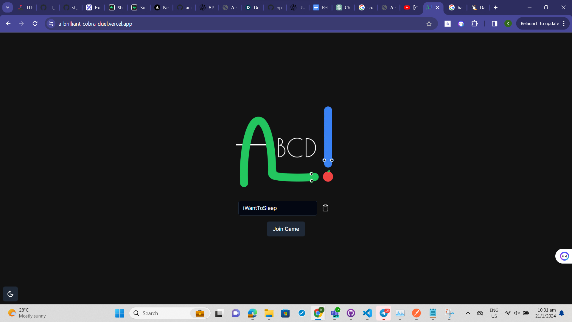 A Brilliant Cobra Duel | Devpost
