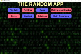 The Random App | Devpost