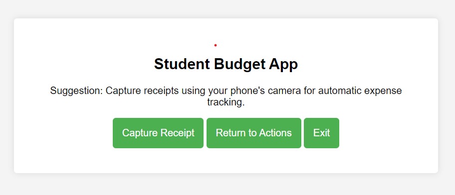 Budget Tracking | Devpost
