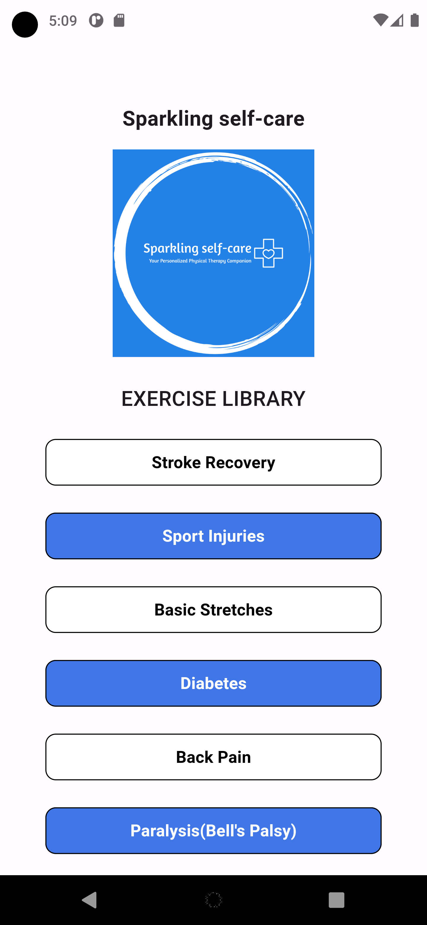 Sparkling self-care | Devpost