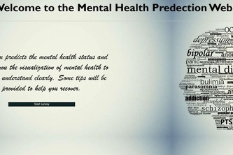 Suggestive Automated Mental Health Identification System | Devpost