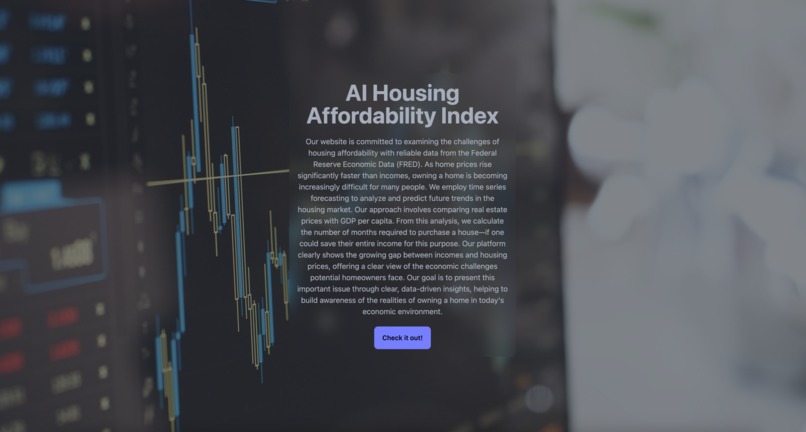 AI Housing Affordability Index | Devpost