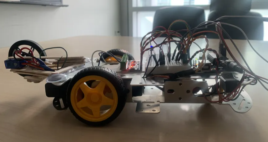 Steve, the mini-golf robot | Devpost