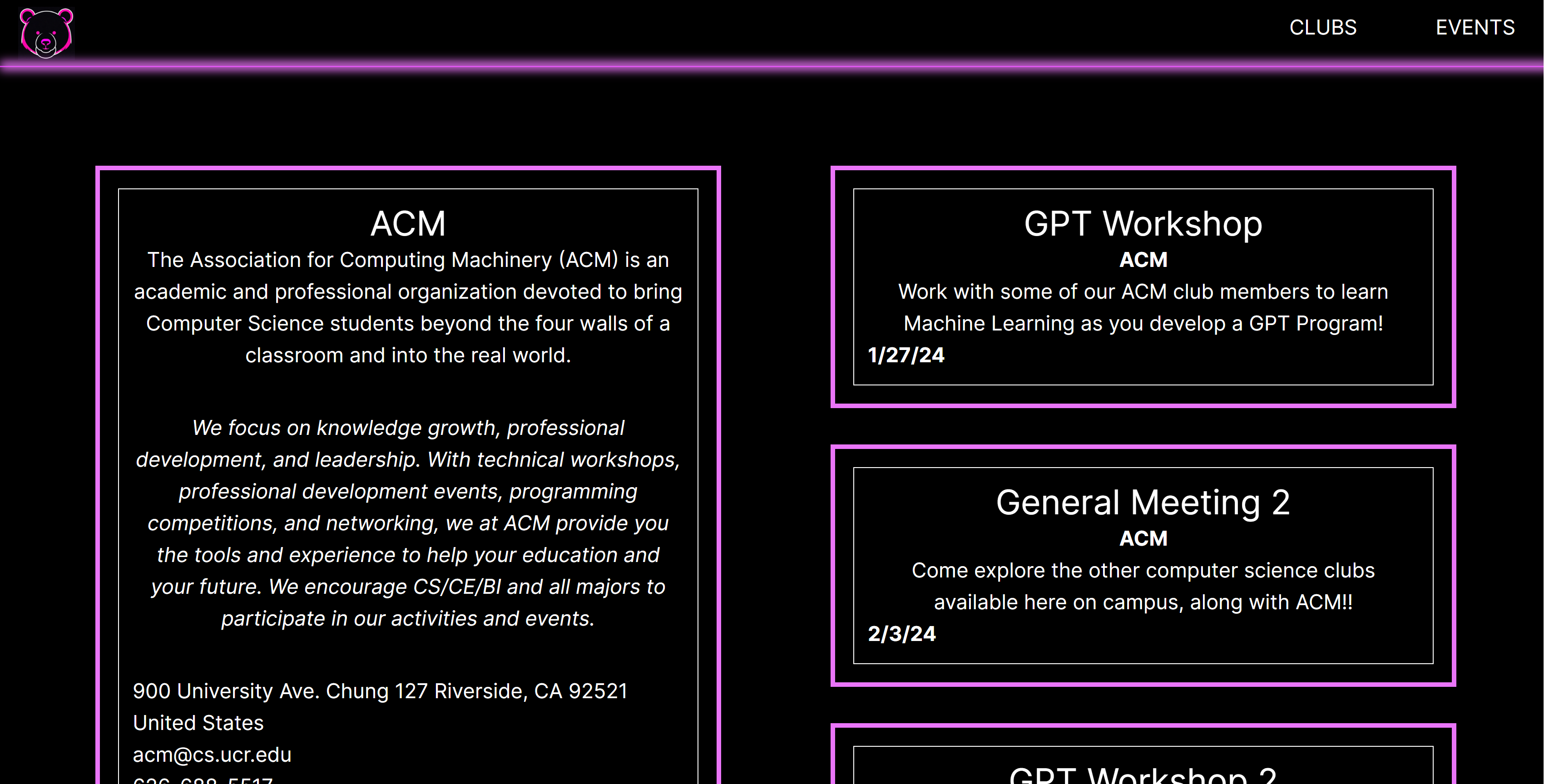 Highlander Stem Clubs | Devpost