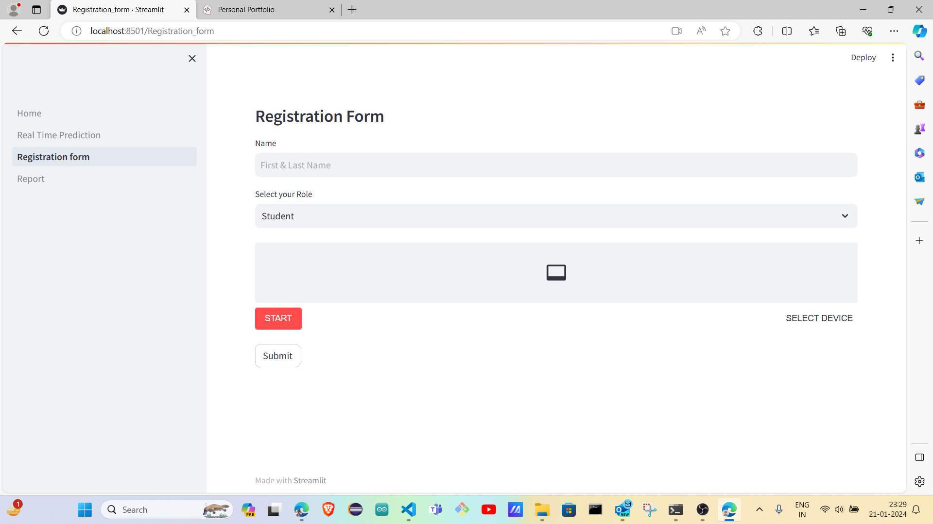 Face Attendance System using ML | Devpost