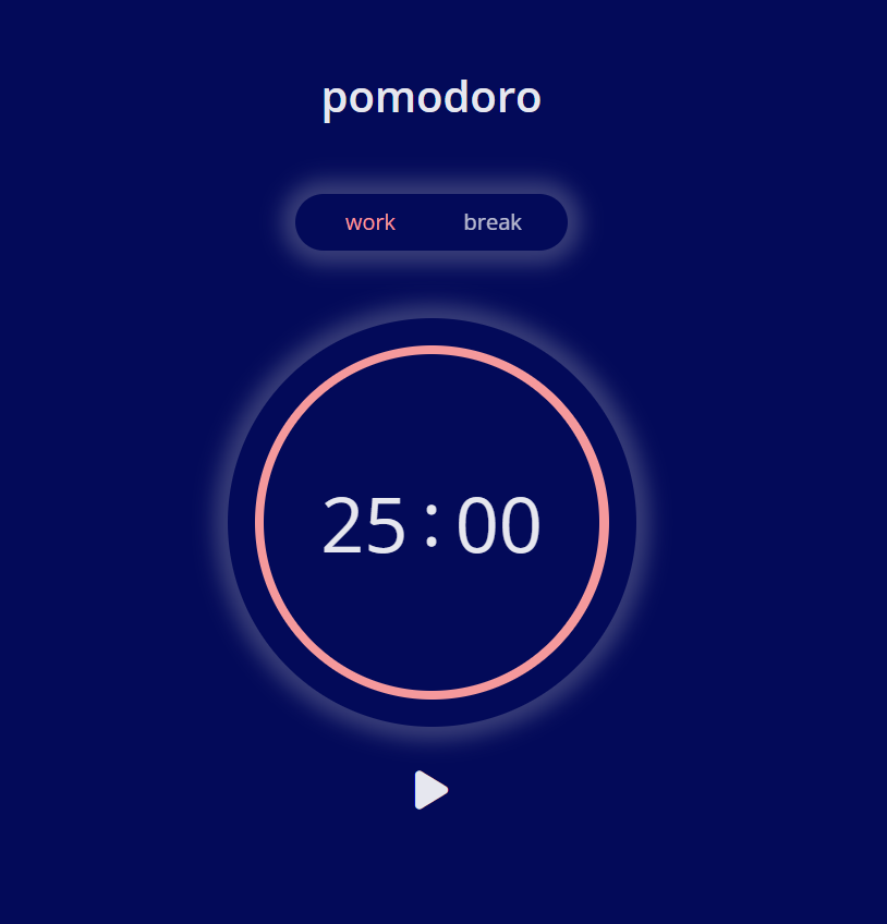 Pomodoro timer | Devpost