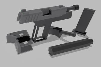 Low Poly Gun Model | Devpost