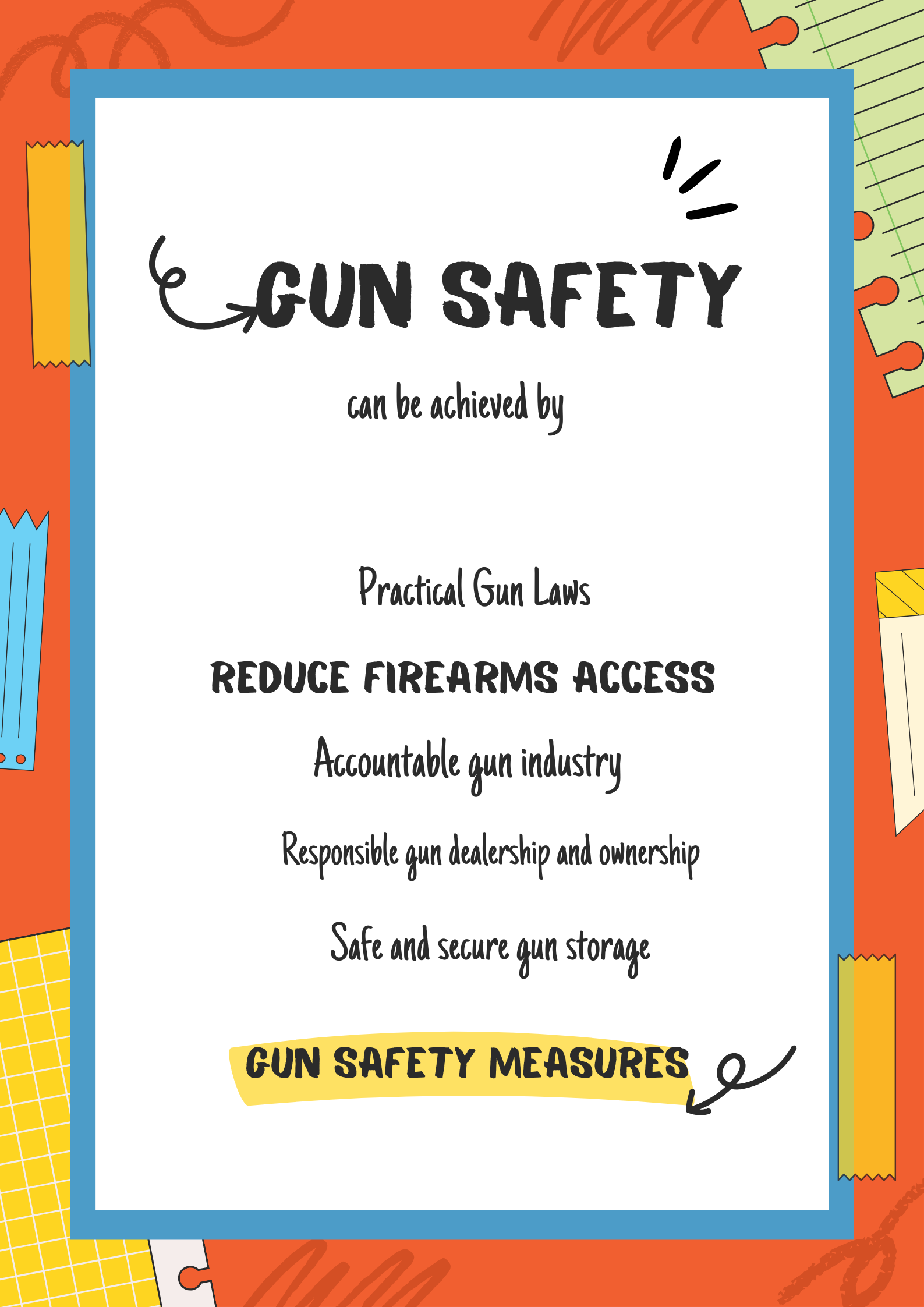 Education against gun violence | Devpost