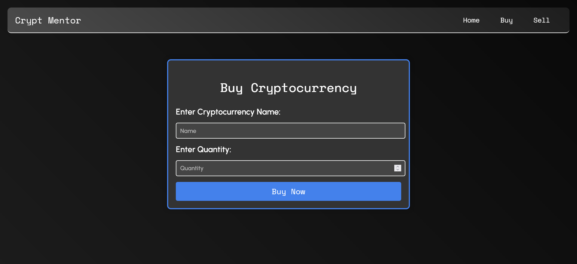 Crypt Mentor | Team - 54 | Devpost