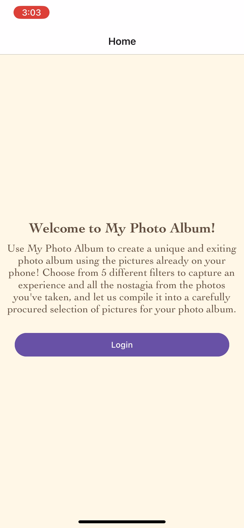 MyPhotoAlbum App | Devpost