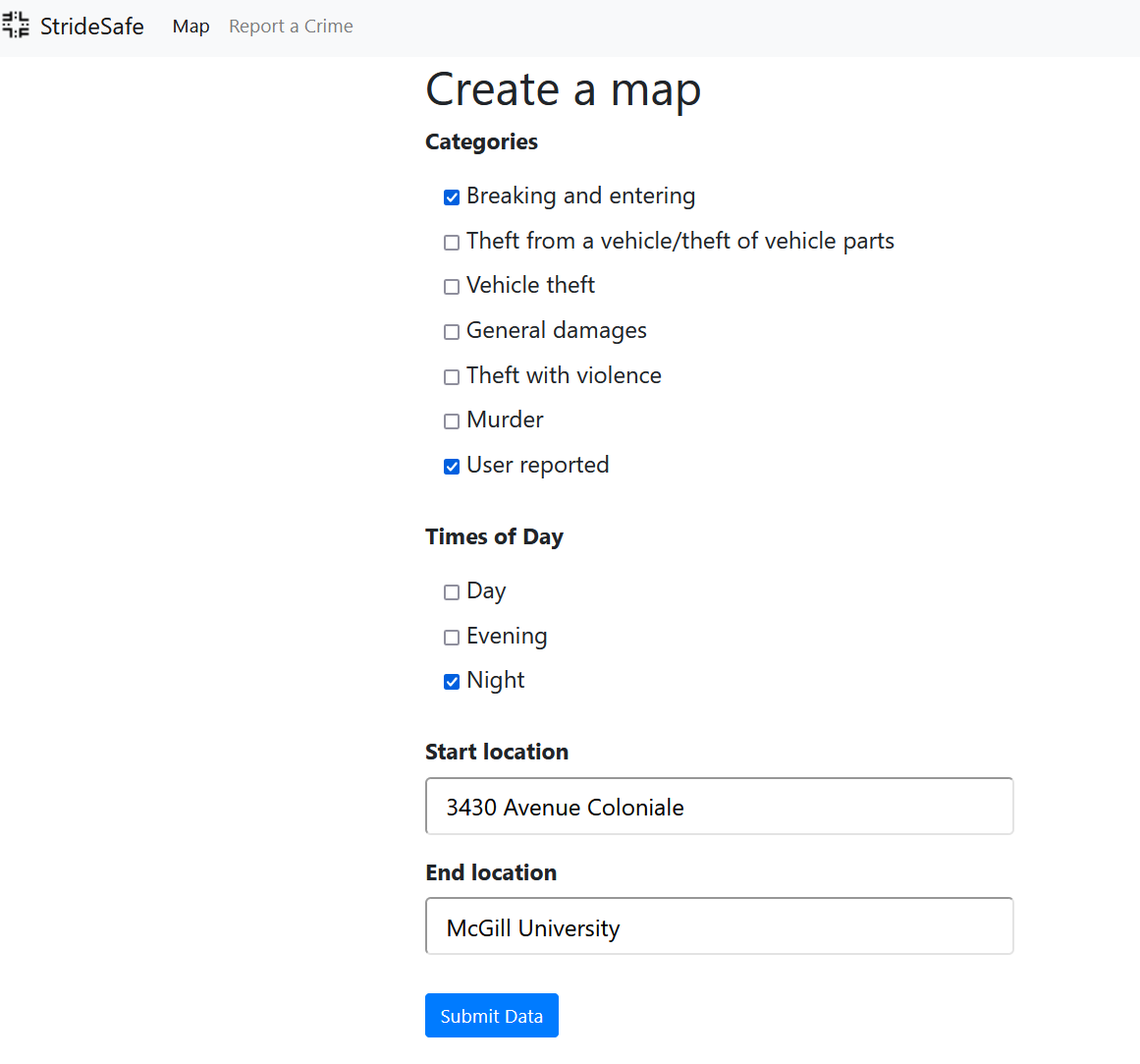 StrideSafe | Devpost