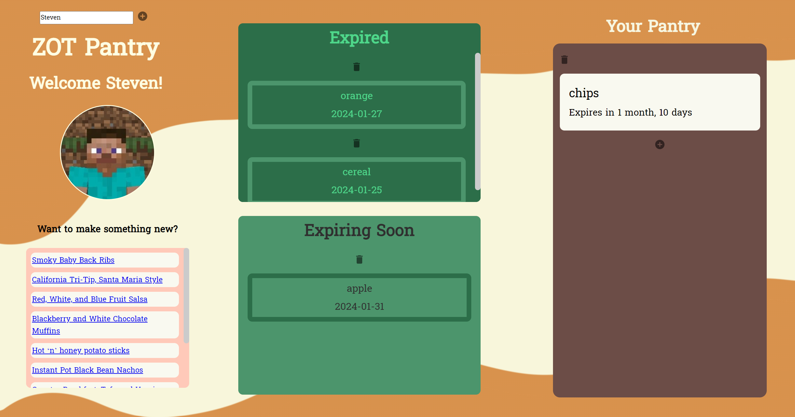 ZOT Pantry | Devpost