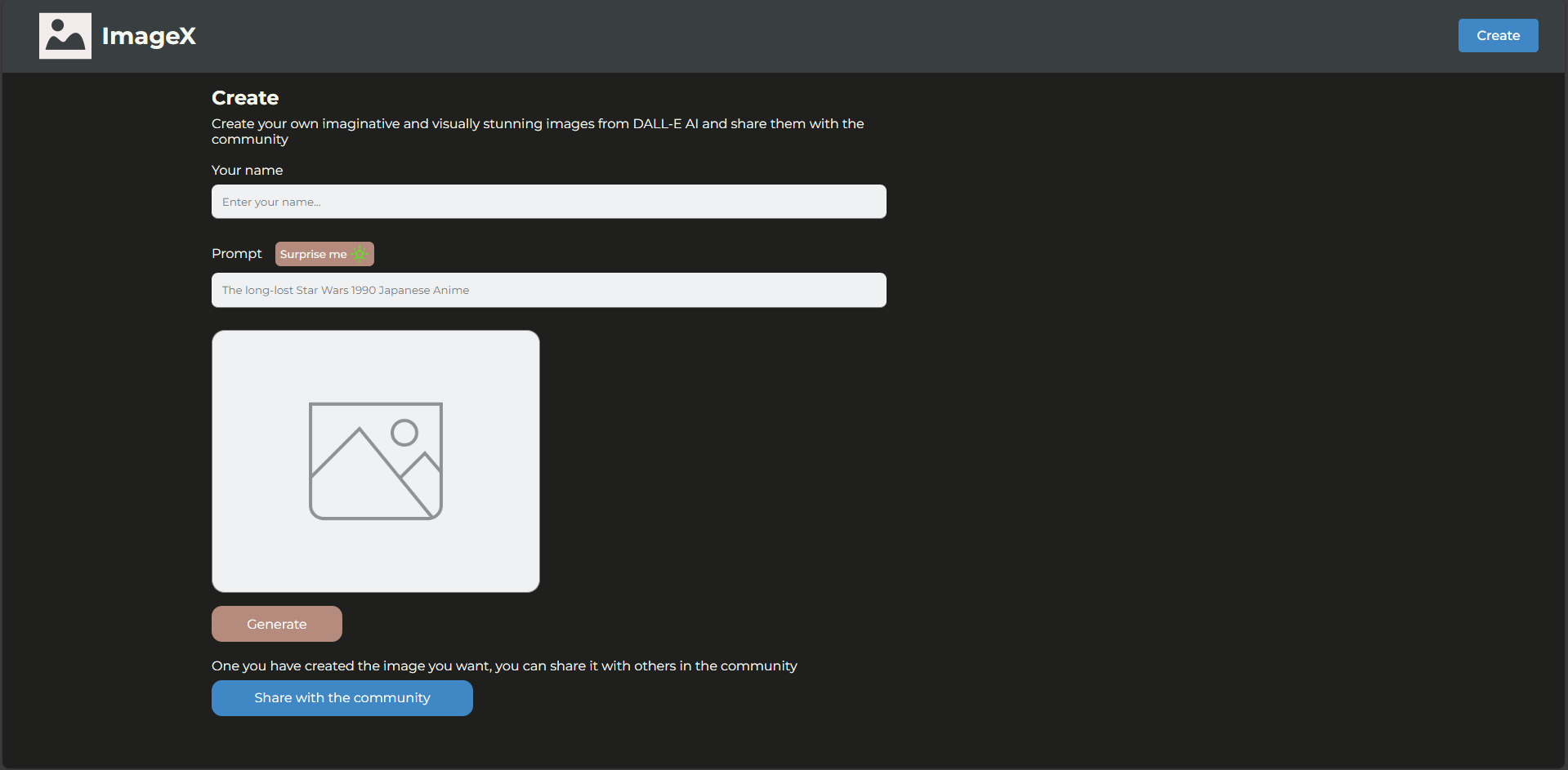 AI Image Generator | Devpost