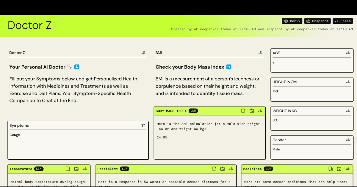 Doctor Z ~ Your Health Companion | Devpost