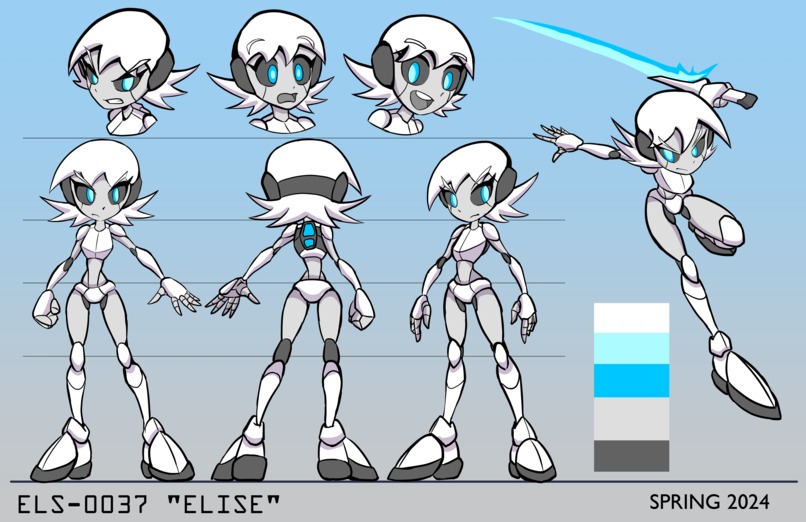 ELS-0037 "Elise" Character Sheet | Devpost