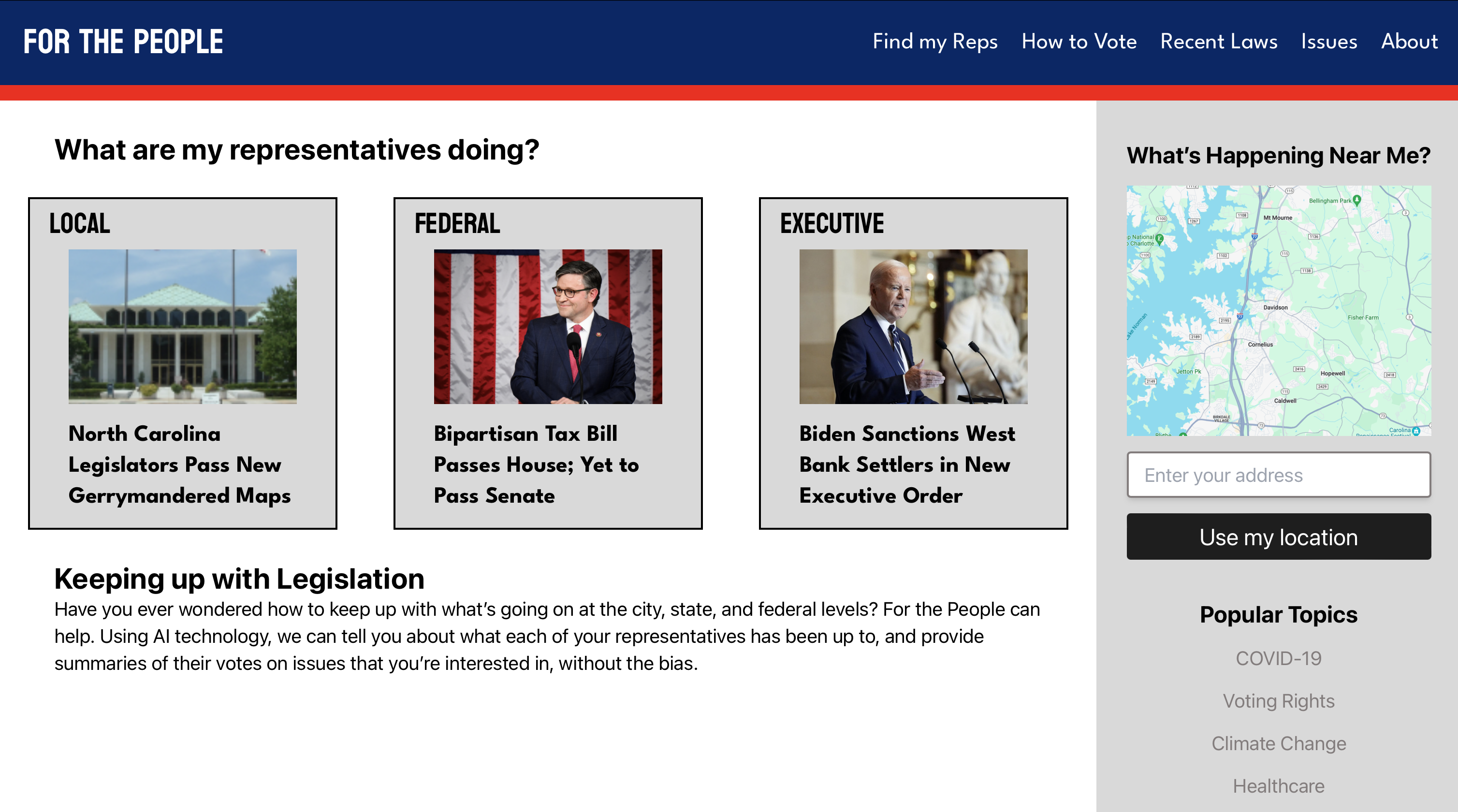 For the People | Devpost
