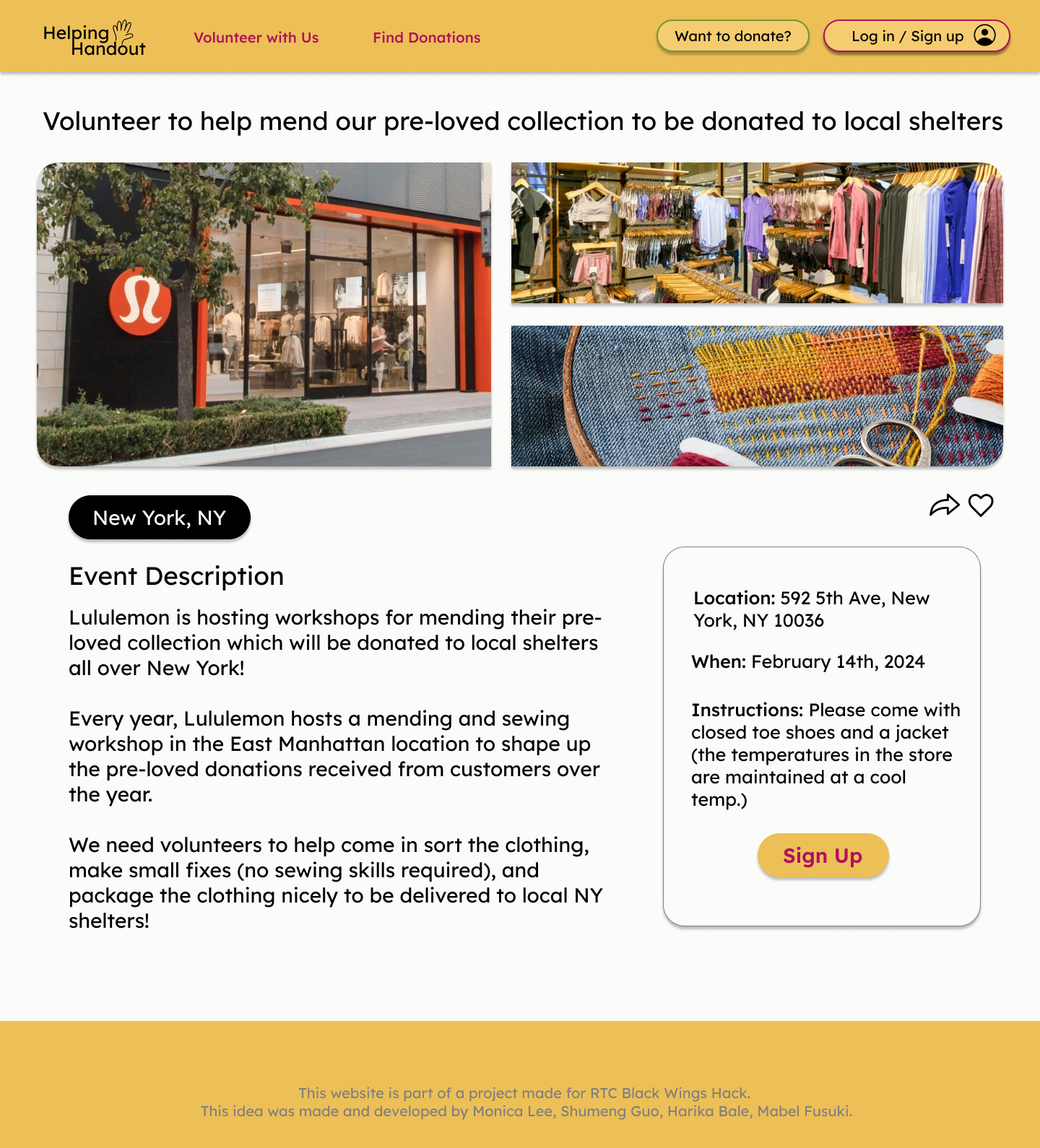 Helping Handouts by HackHeroines | Devpost