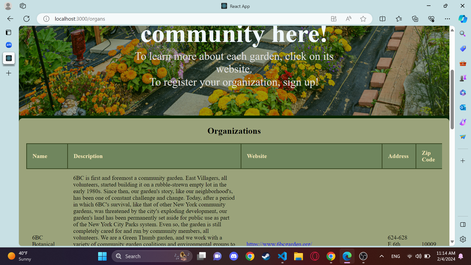 The Green Garden Network | Devpost