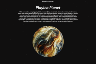 Playlist Planet | Devpost