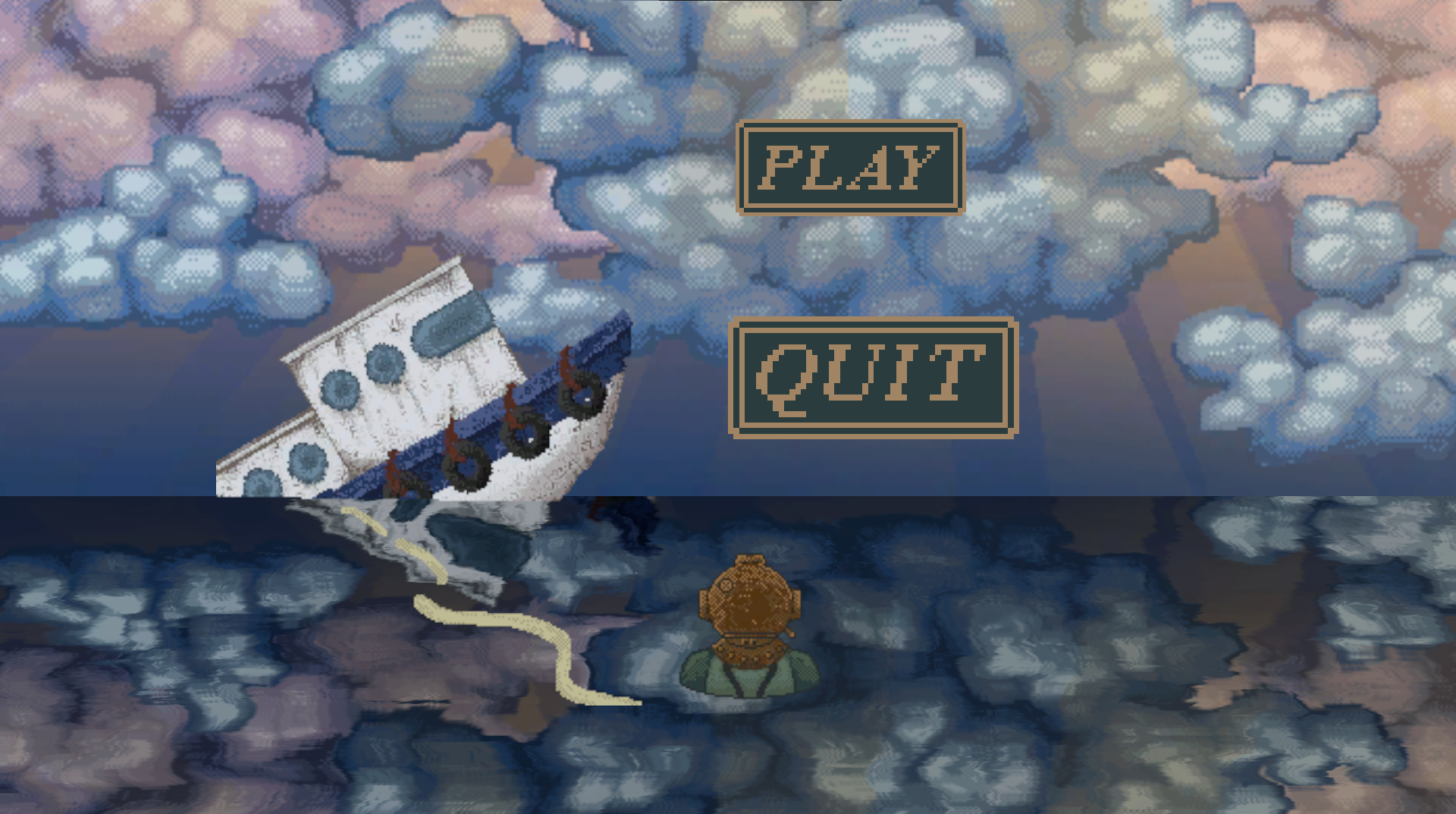 Escape the Deep win screen | Devpost