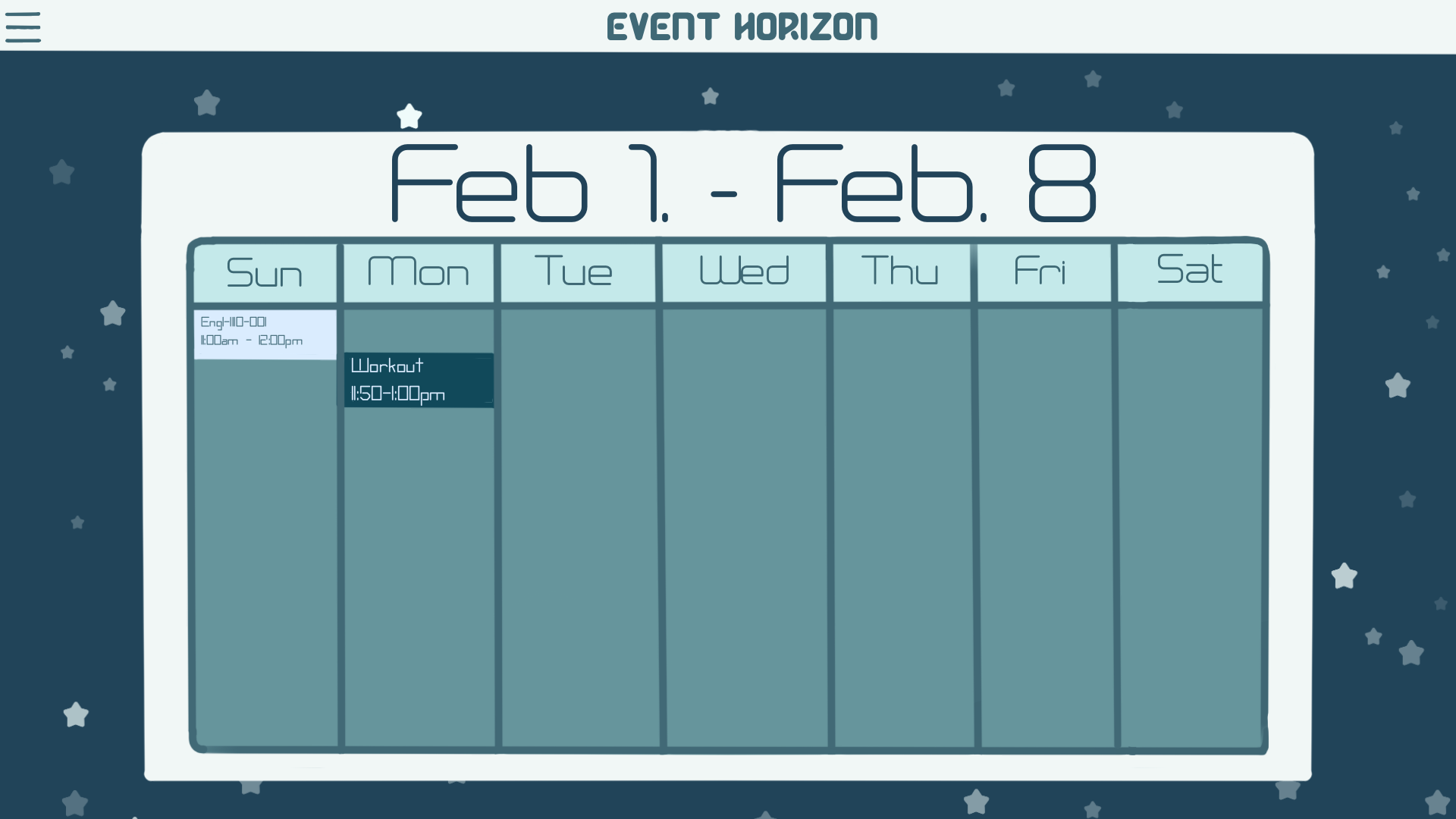 Event Horizon | Devpost