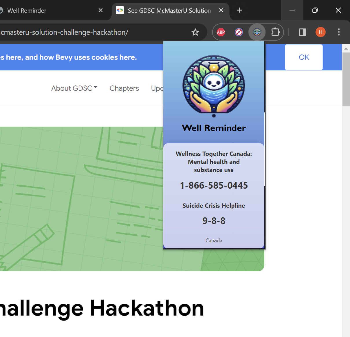 Well Reminder | Devpost